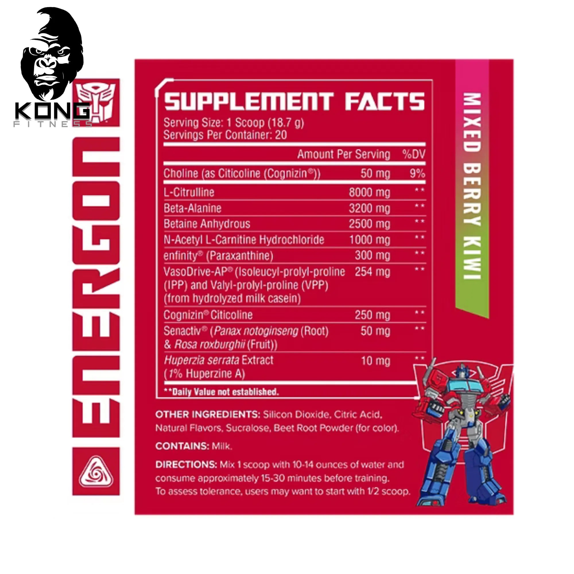 CORE ENERGON PWO 20 SERV – KONG FITNESS