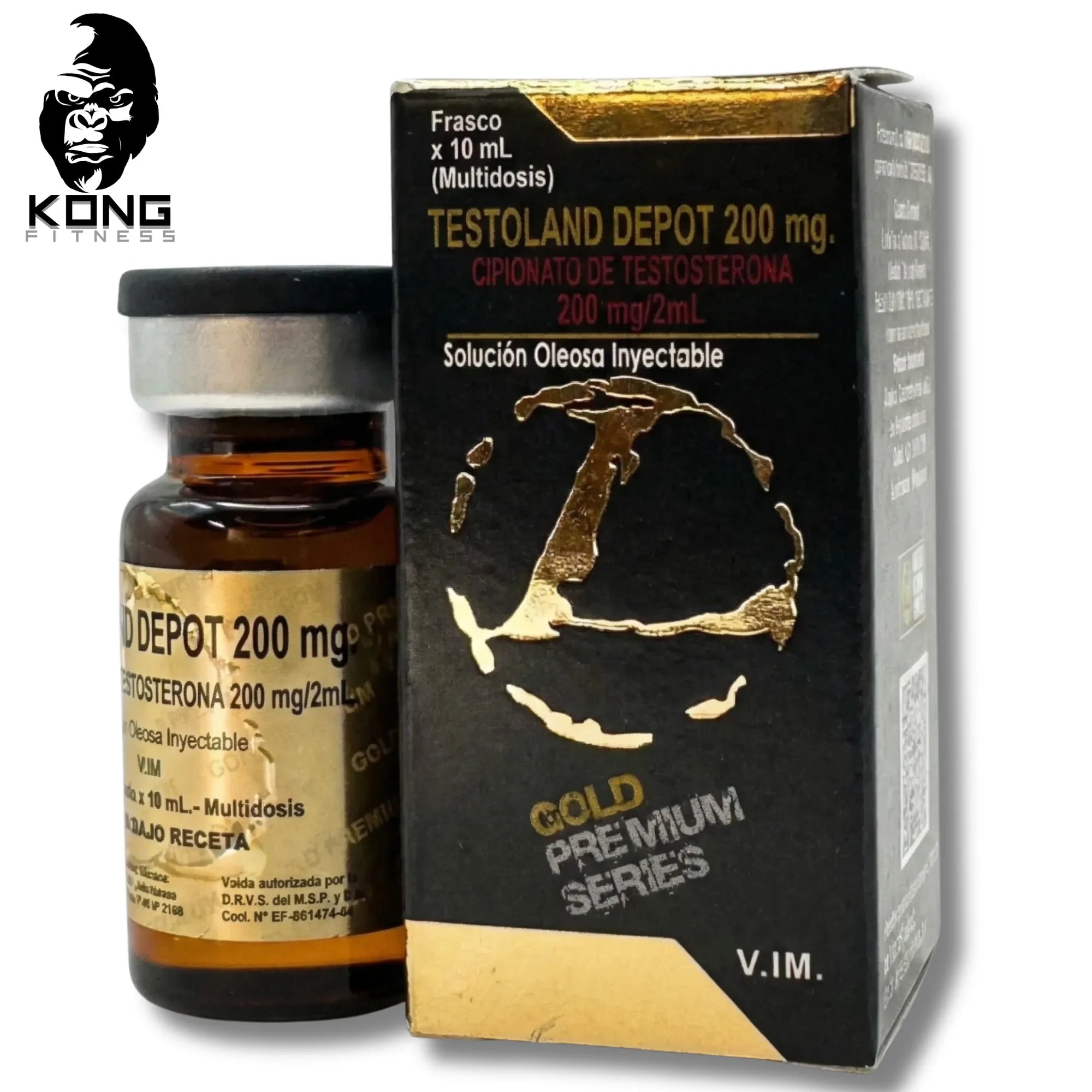 Testoland Depot 200 mg/2 mL – Landerlan Gold – KONG FITNESS